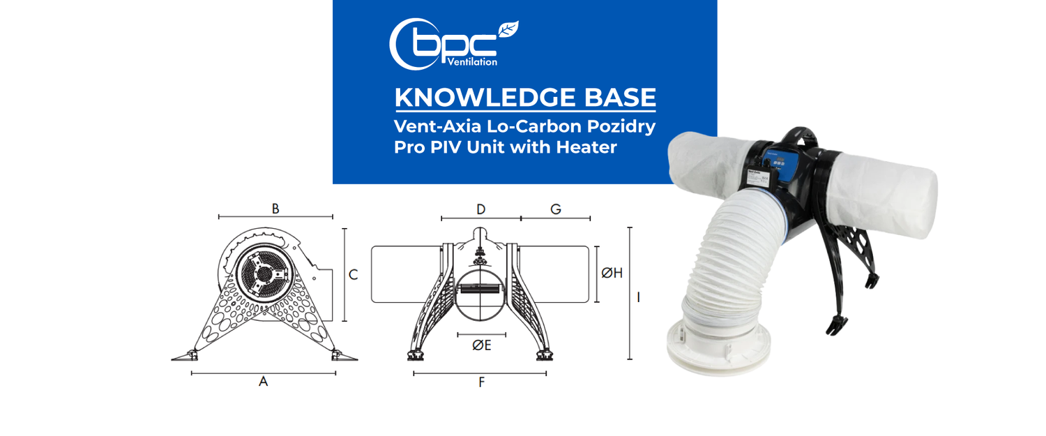 Vent-Axia Lo-Carbon Pozidry Pro PIV Unit with Heater – BPC Ventilation ...
