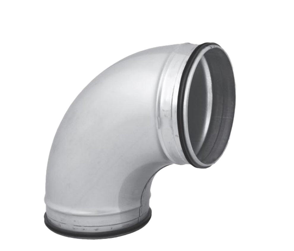 Quiet-Vent Metal B90º Vent Pressed Bend with seals – BPC Ventilation Store
