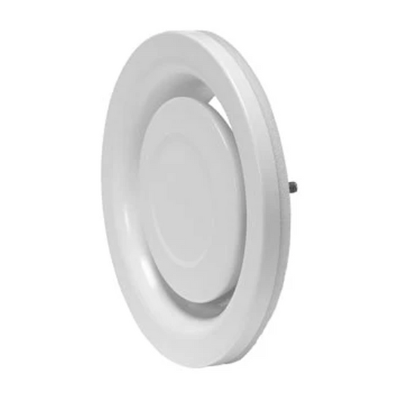 200mm - LD Metal Extract Valve (white) – BPC Ventilation Store