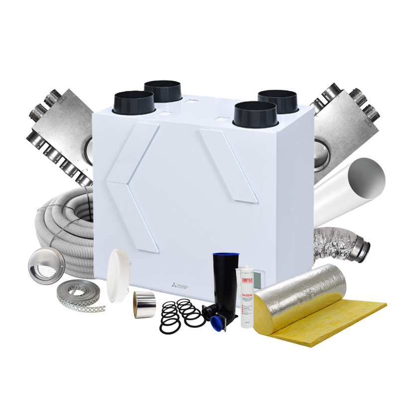 Mitsubishi Lossnay VL-500 16 valve kit – BPC Ventilation Store