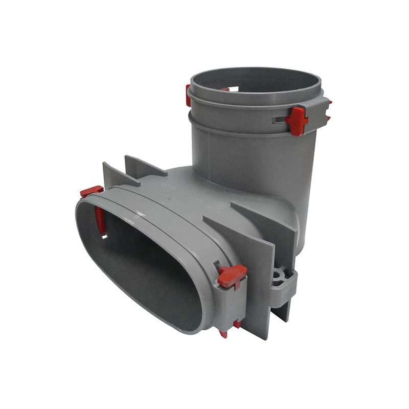 Airflow Airflex 90º Transition Piece Oval - 90000251 – BPC Ventilation ...