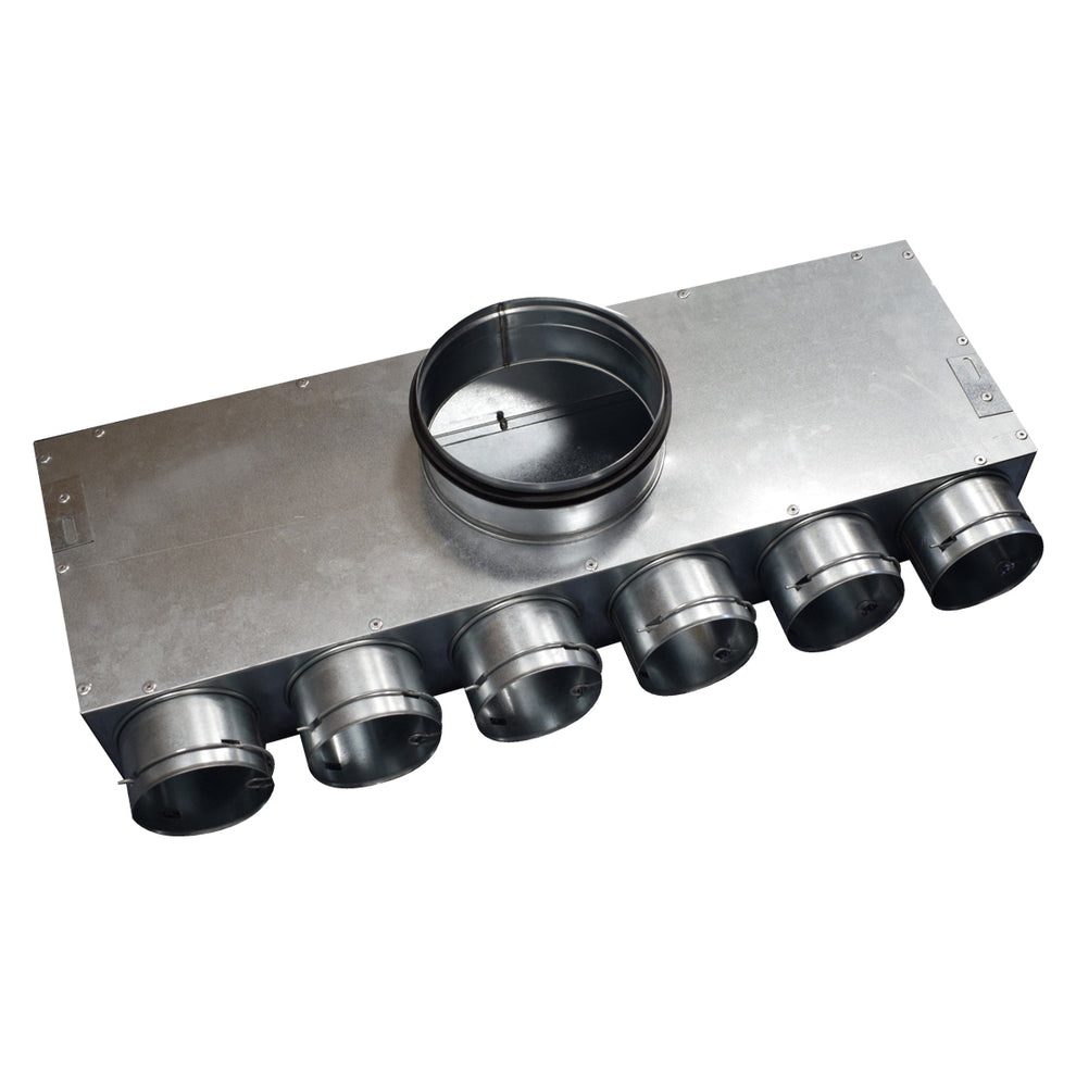 Quiet-Vent 6 Point Top Entry Distribution box 150 spigot (75mm) – BPC ...