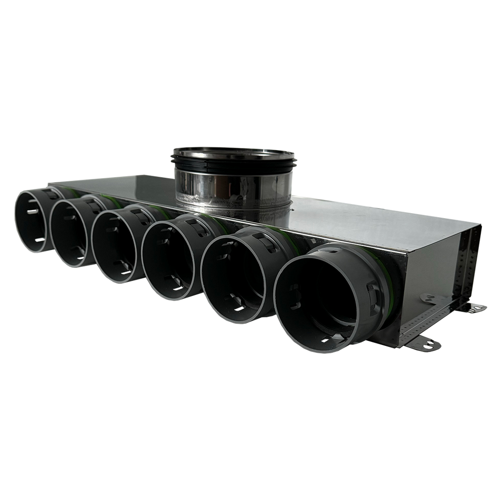 Quiet-Vent Pro 6 Point Top Entry Distribution Box – BPC Ventilation Store