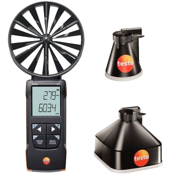 Testo 417 Vane Anemometer - 1 – BPC Ventilation Store