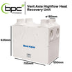 Vent Axia Sentinel Kinetic High Flow Heat Recovery Unit – BPC ...