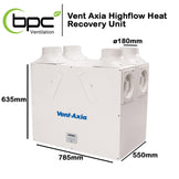 Vent Axia Sentinel Kinetic High Flow Heat Recovery Unit – BPC ...